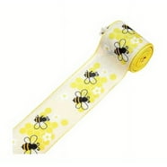 Bumblebee Summer Crafts Grosgrain Ribbon, 3/8" Width, 25 Yards ...