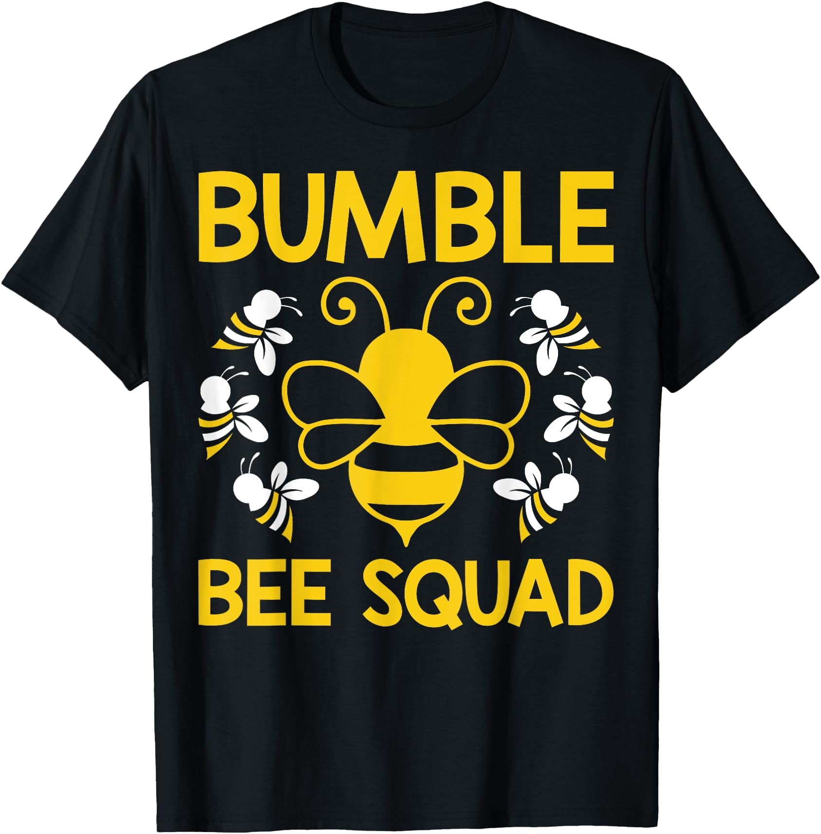 Bumble Bee Squad Bumblebee Team Group Family & Friends Softstyle T ...