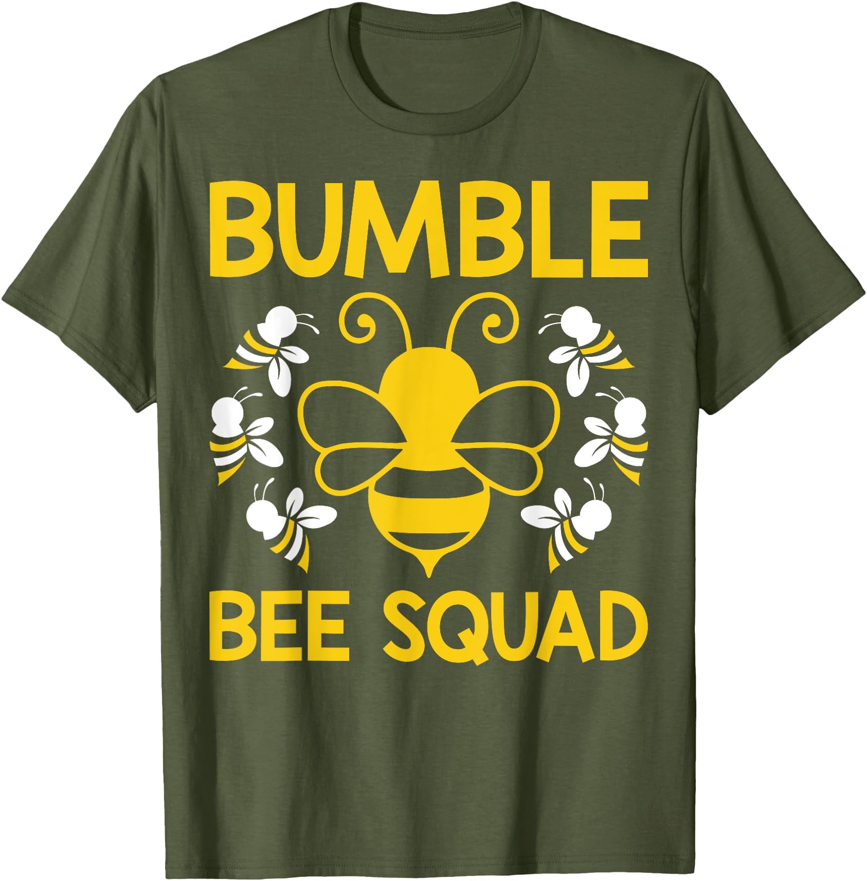 Bumble Bee Squad Bumblebee Team Group Family & Friends Softstyle T ...