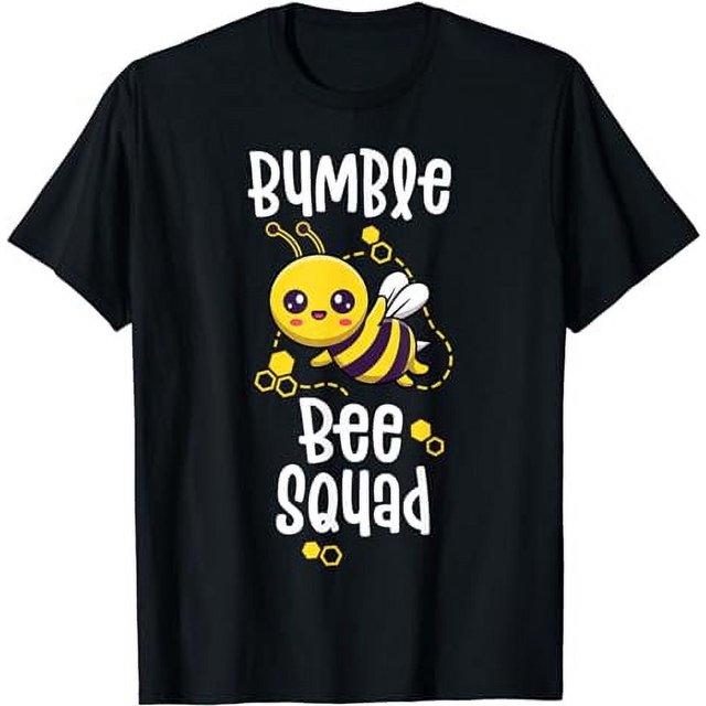 Bumble Bee Squad Honey Bumblebee Teacher Team Group T-Shirt - Walmart.com
