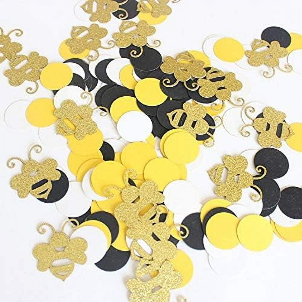 Bumble Bee Themed Party Essentials Including Circle Confetti, Honeycomb ...