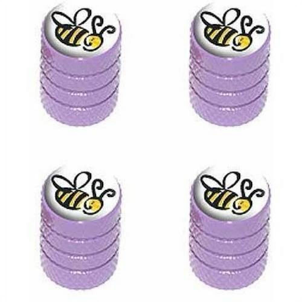 Bumble Bee Tire Rim Wheel Aluminum Valve Stem Caps, Multiple Colors ...