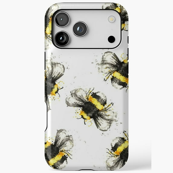 Bumble Bees Cute Insect Honey Bee Phone Cover for iPhone 11 12 13 14 15 16 17 Pro Max - Walmart.com