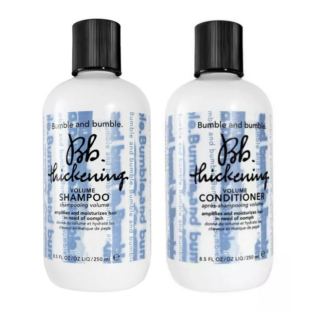 Bumble and Bumble Volumizing Hair Care Combo: Thickening Volume Shampoo ...