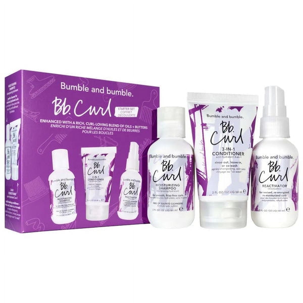 Bumble and bumble Curl Starter Set: Deep Conditioning, Leave-in ...