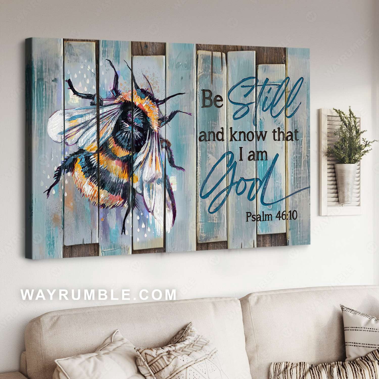 Bumble bee, Bee wings, Wooden plank, Be still I am God - Jesus ...
