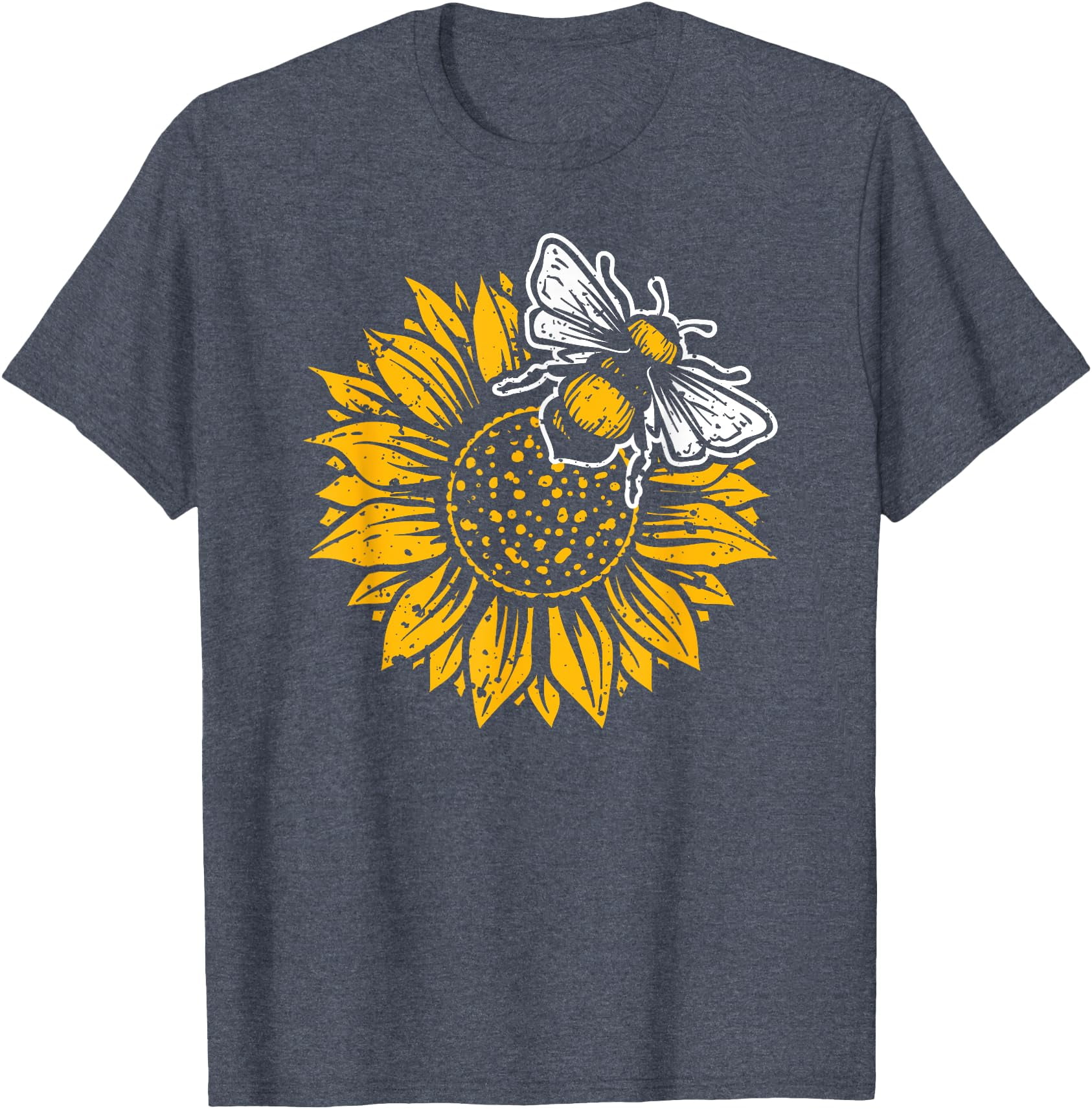 Bumble bee Sunflower Springtime Save The Bees Honeybee Softstyle T-Shirt for Men Women Kids ...