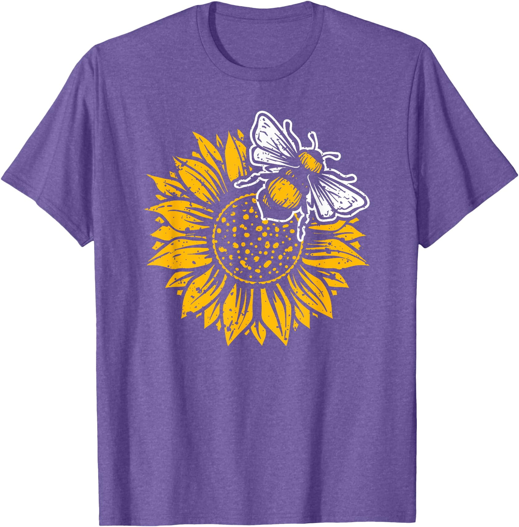Bumble bee Sunflower Springtime Save The Bees Honeybee Softstyle T ...