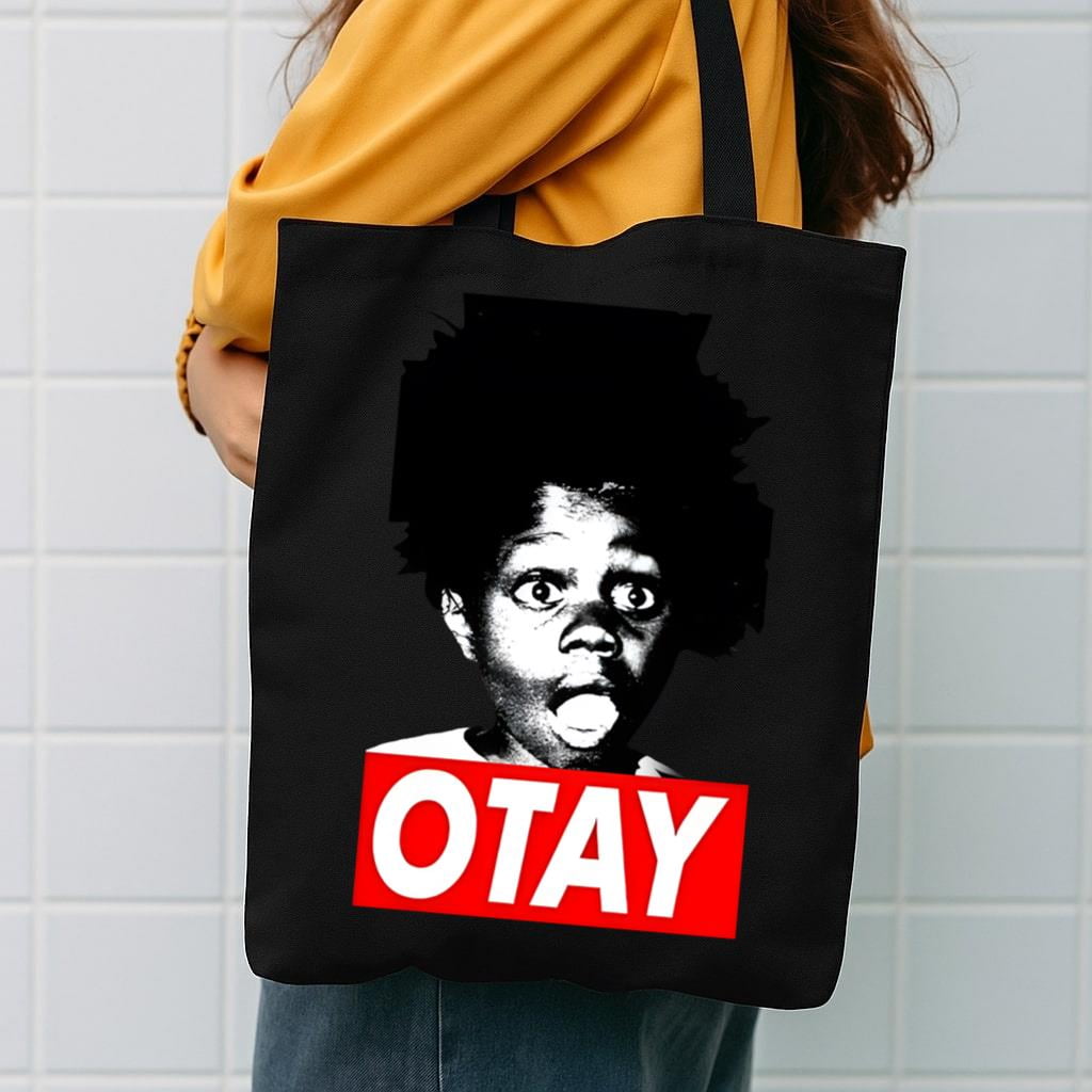 Bumble1998 Buckwheat Otay Black Icon Bag Little Rascals Character Catchphrase Art, for up to ...