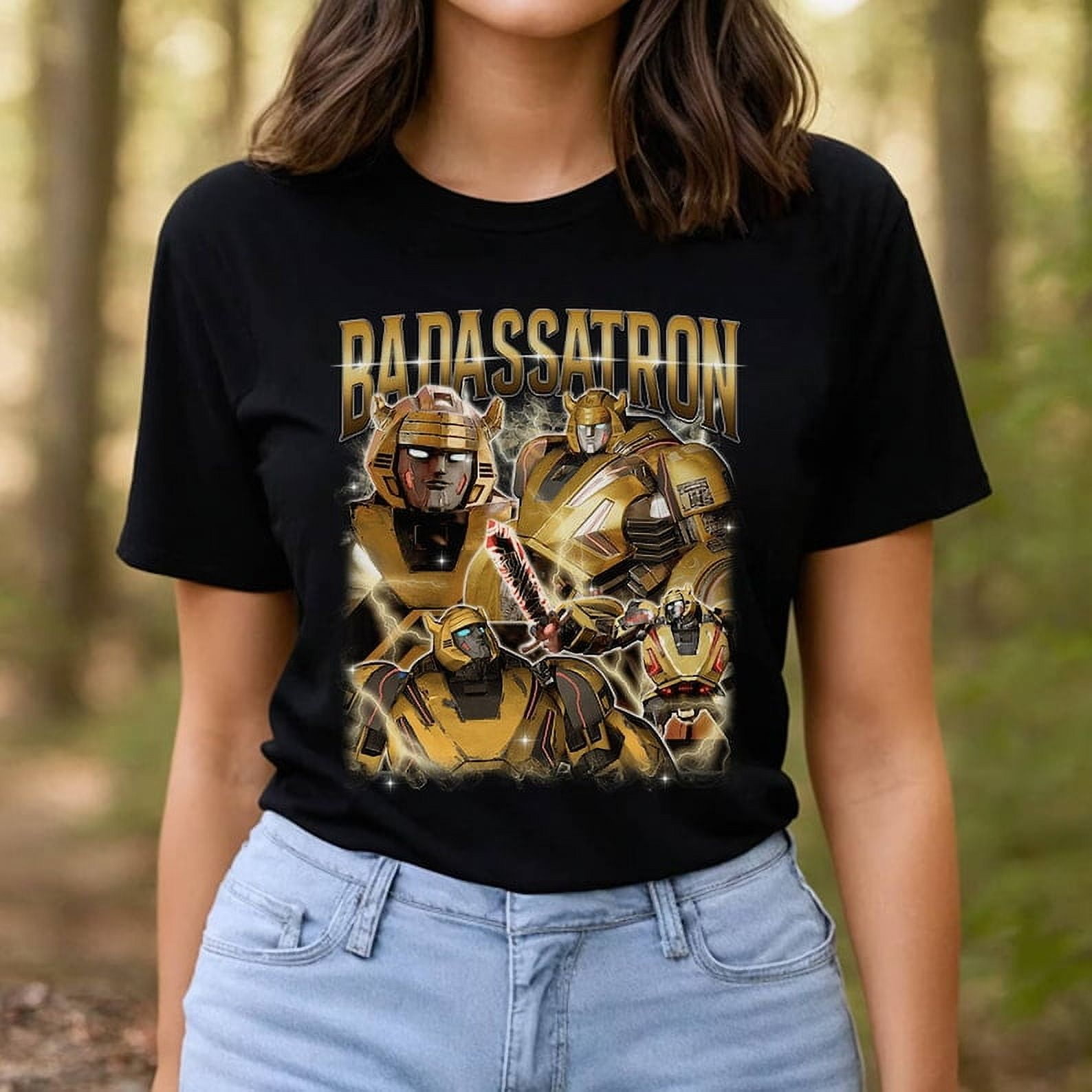 Bumblebee Badassatron Transformers One Shirt Bumblebee B-127 Shirt ...