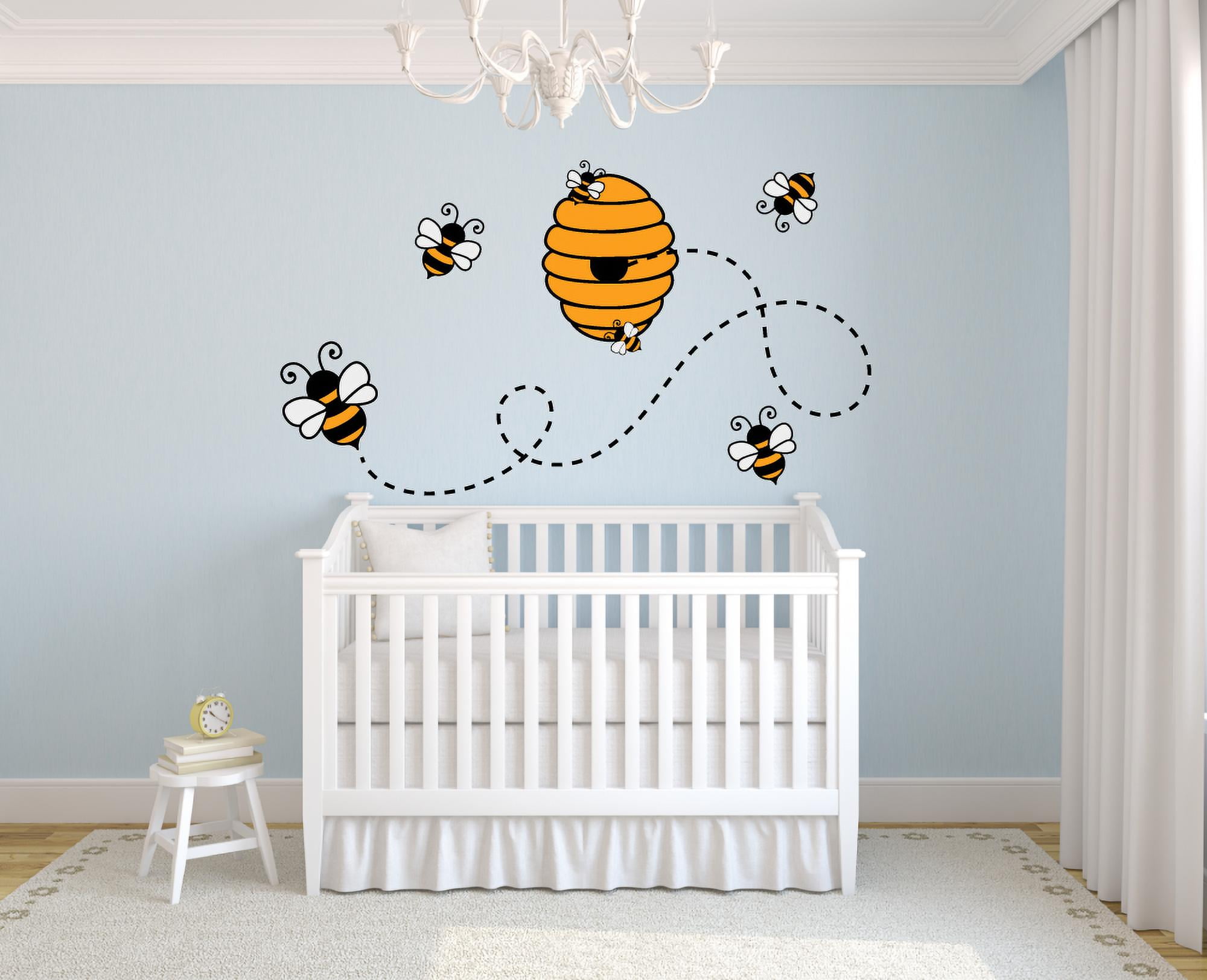 Bumblebee Bee Bees Colorful Honey Animal Decors Wall Sticker Art Design ...