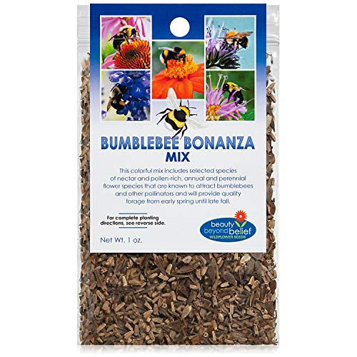 Bumblebee Bonanza Wildflower Seeds - 1oz, Open-Pollinated ...