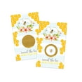 Bumblebee Scratch Off Game Cards - 30 Pack, Mommy Bee Tickets for ...