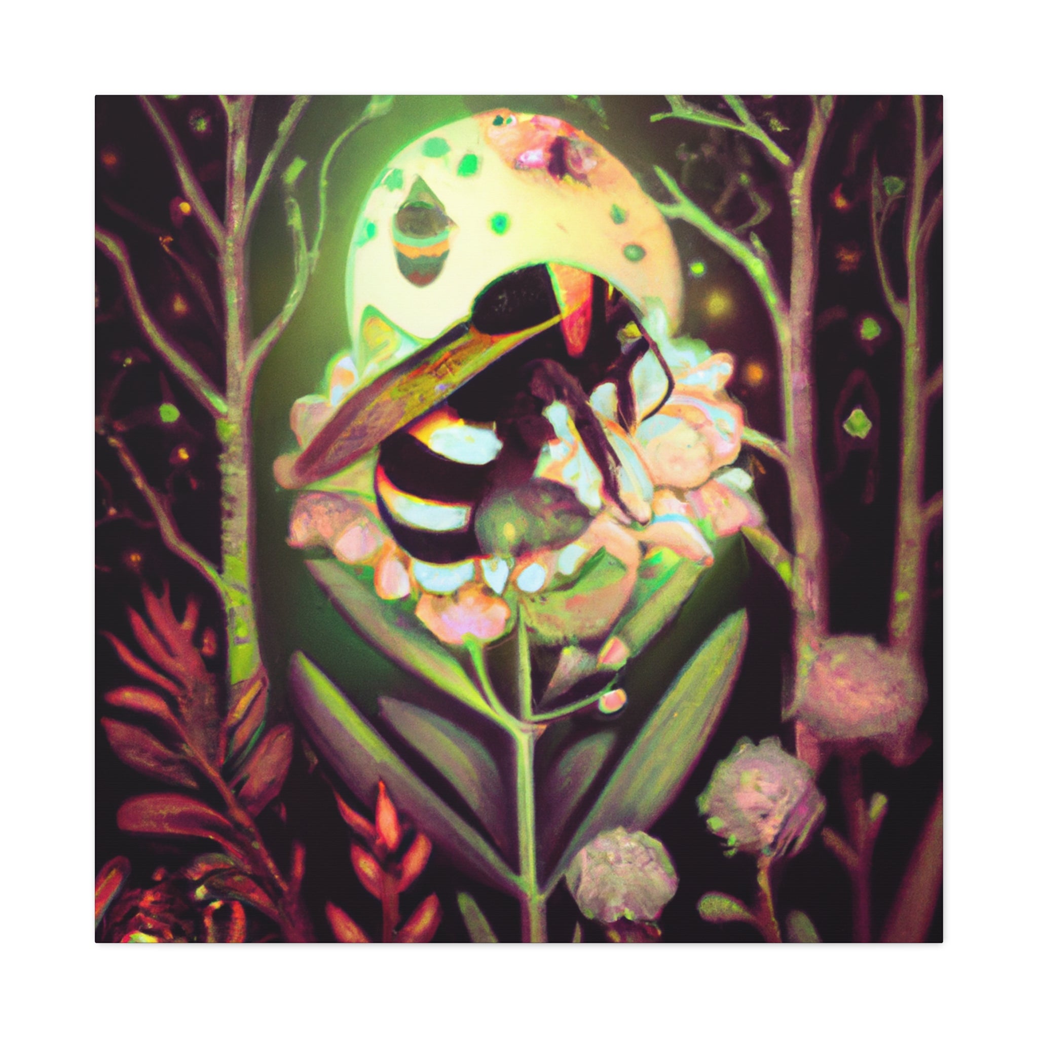 "Bumblebee in Art Deco" - Canvas - Walmart.com