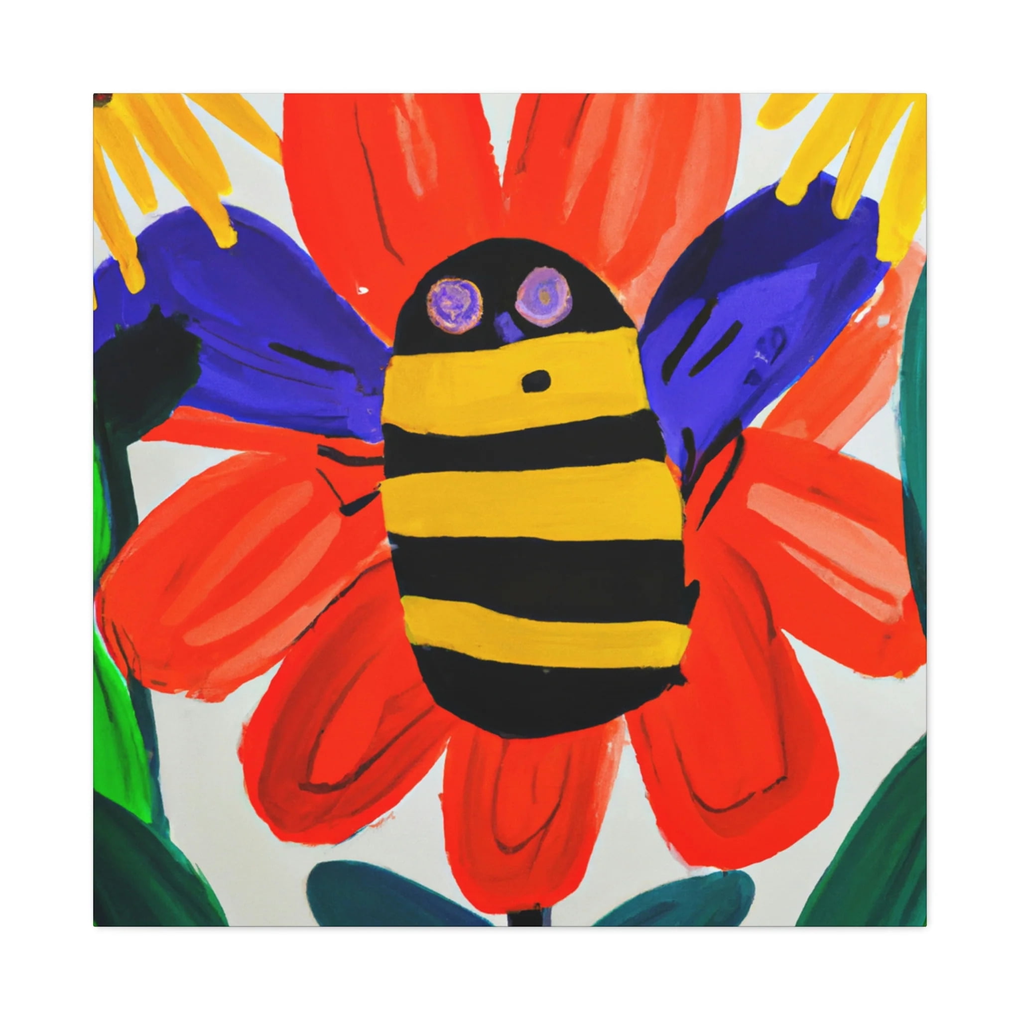 Bumblebee's Dream Flight - Canvas - Walmart.com
