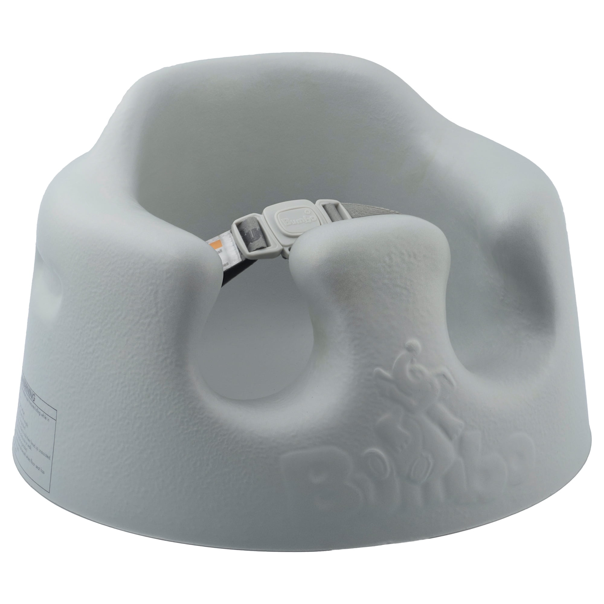 Bumbo, Baby Infant Floor Seat, Gray, Adjustable Harness - Walmart.com
