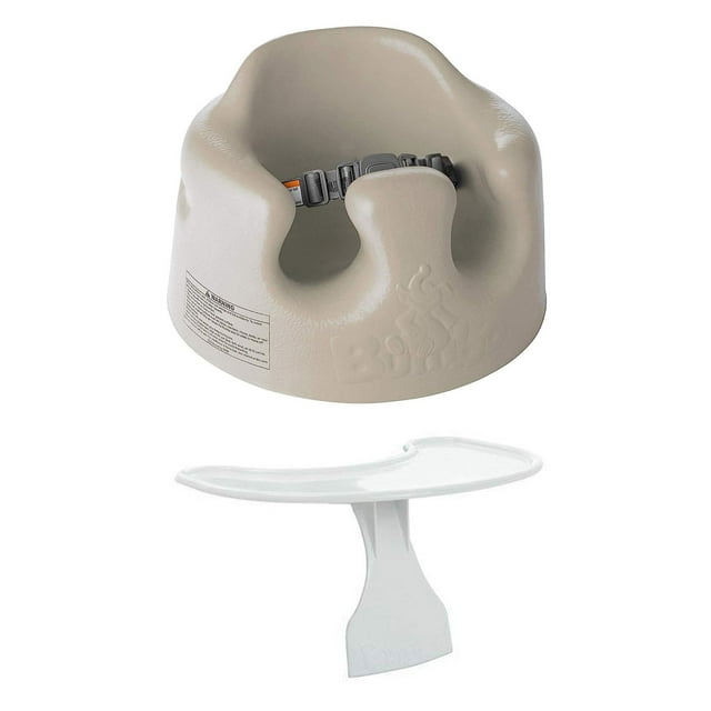 Bumbo Baby Infant Soft Foam Floor Seat w/Eating & Play Top Tray ...
