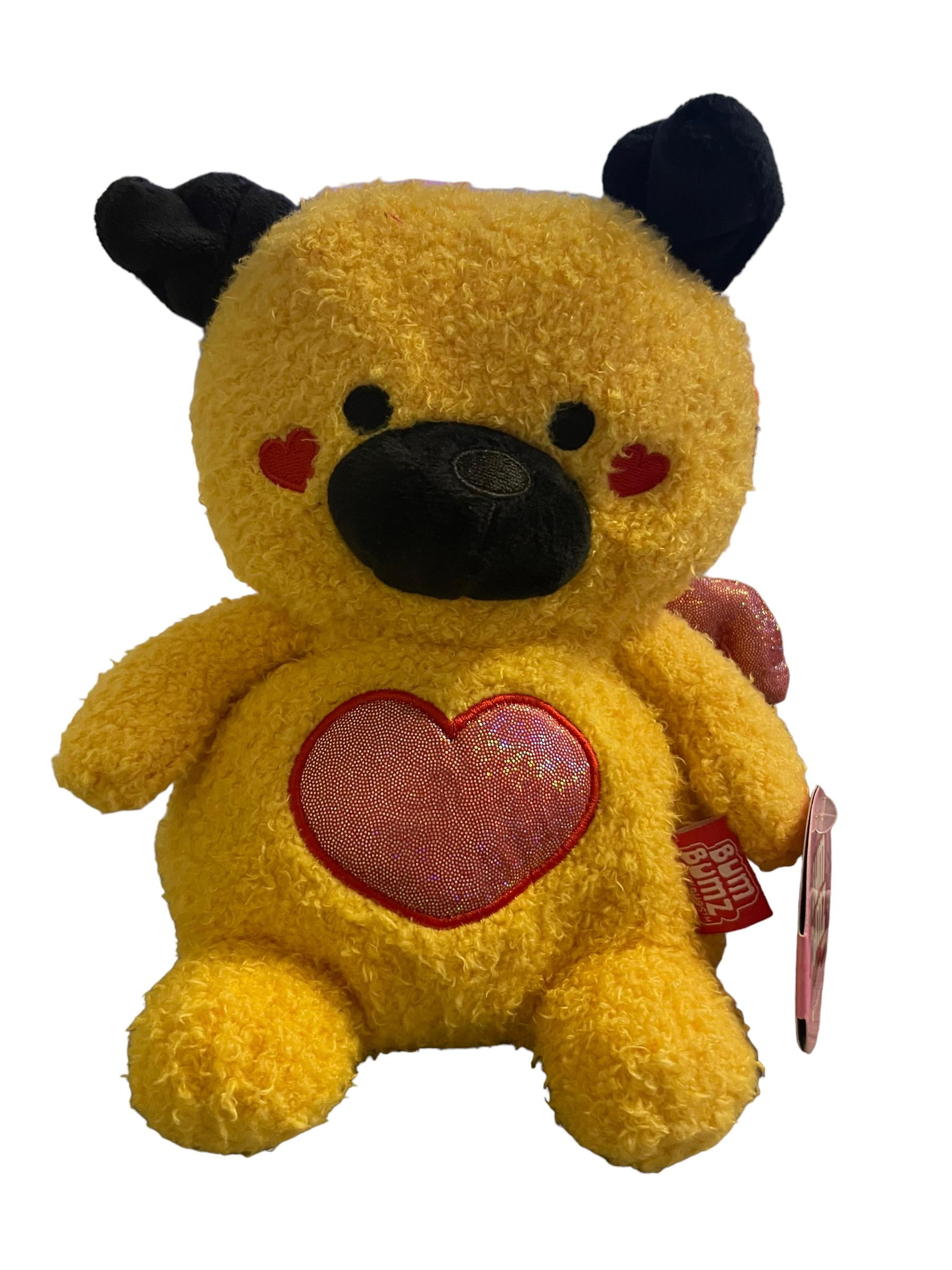Bumbumz 7.5 inch Valentine’s SweetBumz - Prescott the Pug - Walmart.com