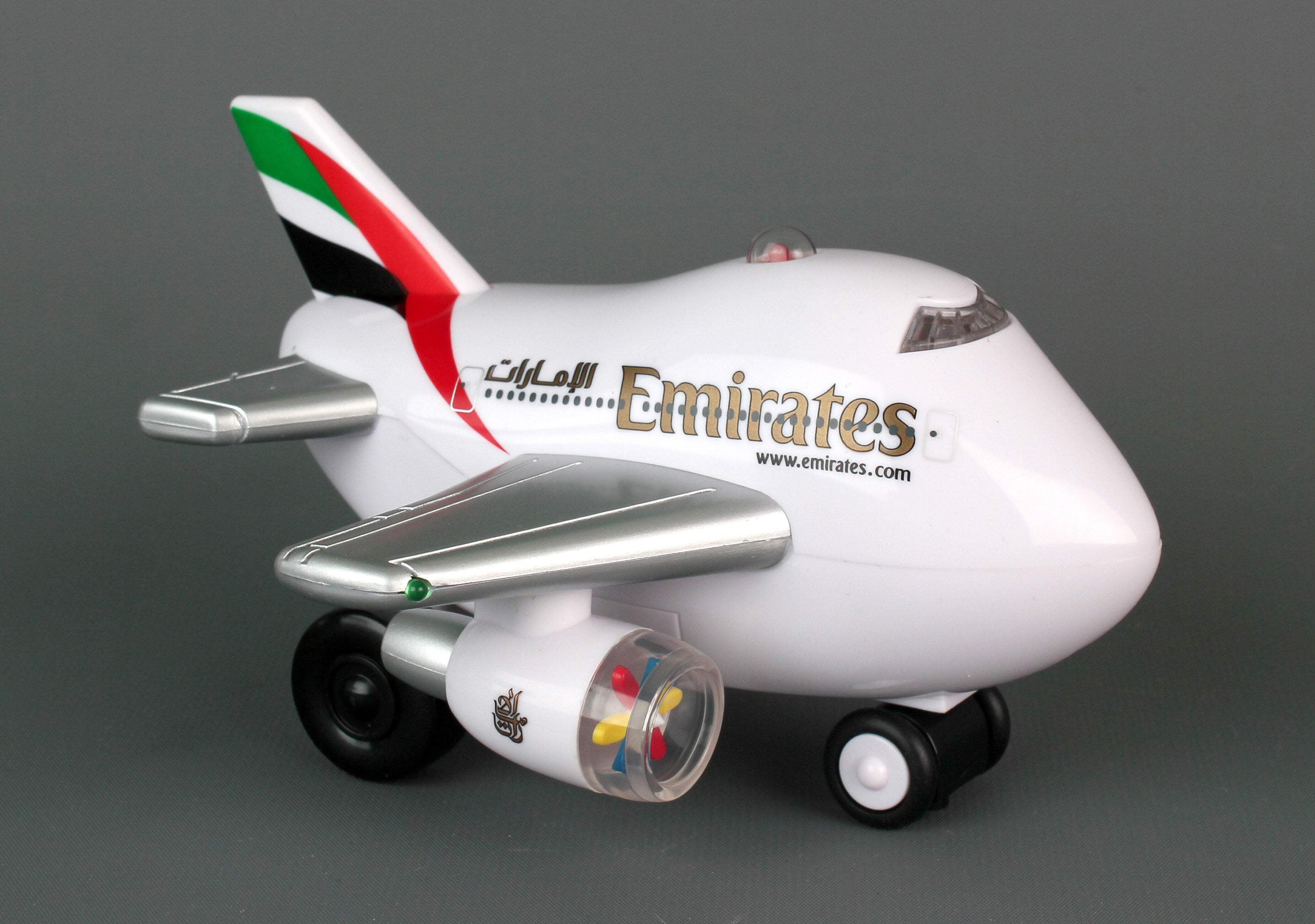 Bump & Go Plane BG56937 Emirates Bump & Go Airplane - Walmart.com