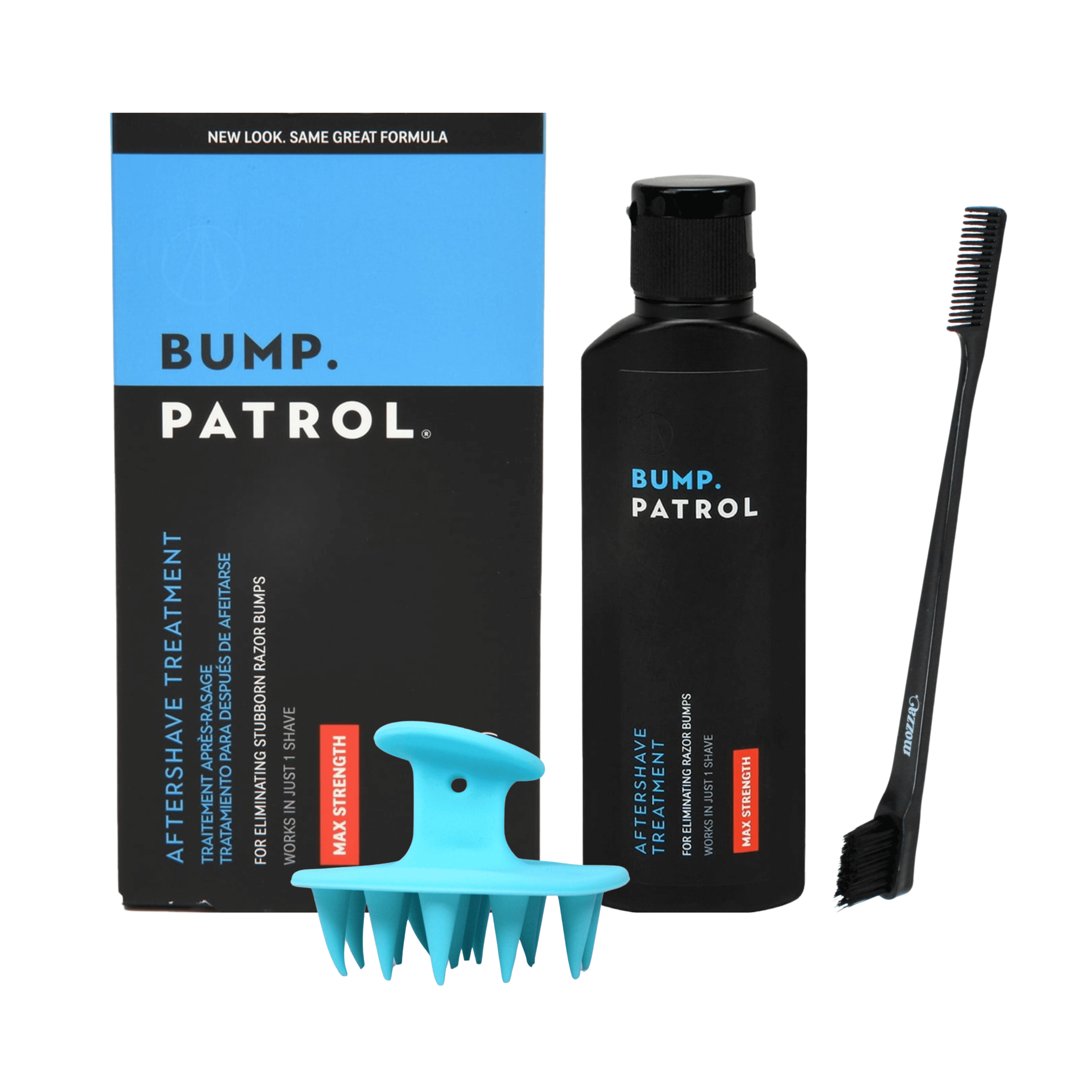 Bump Patrol Maximum Strength After Shave 2 oz and Mozza Bundle ...
