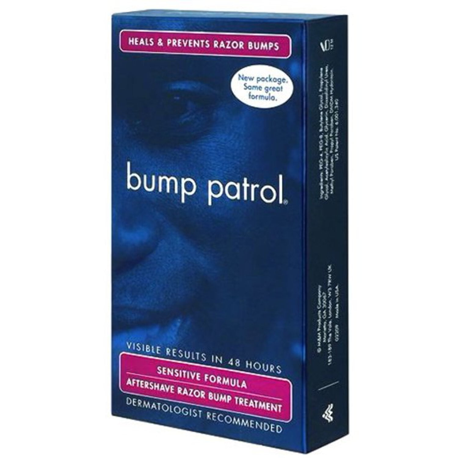 Bump Patrol Sensitive Formula Aftershave Solution, Razor Burn Treatment ...