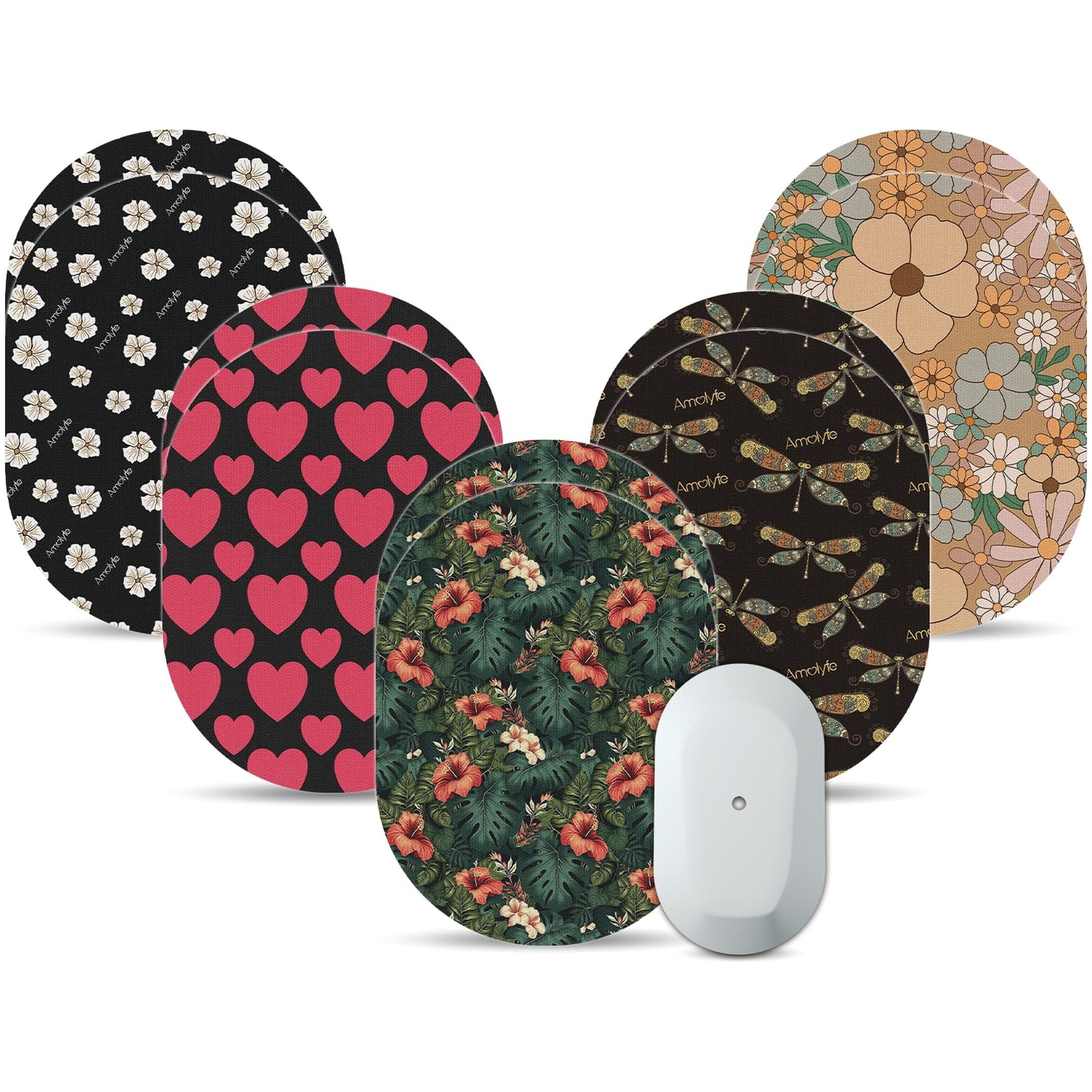 Bump-Proof Waterproof Adhesive Patches for Dexcom G6 CGM Protection ...