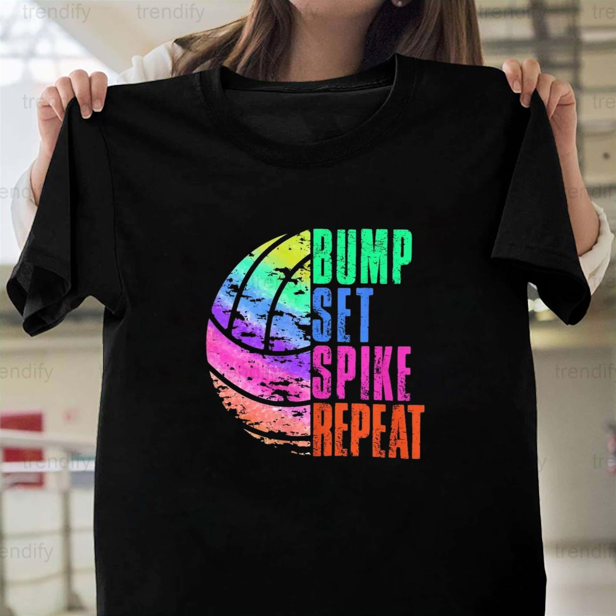 Bump, Set, Spike, Repeat, A Bold Graphic for Every Volleyball Player ...