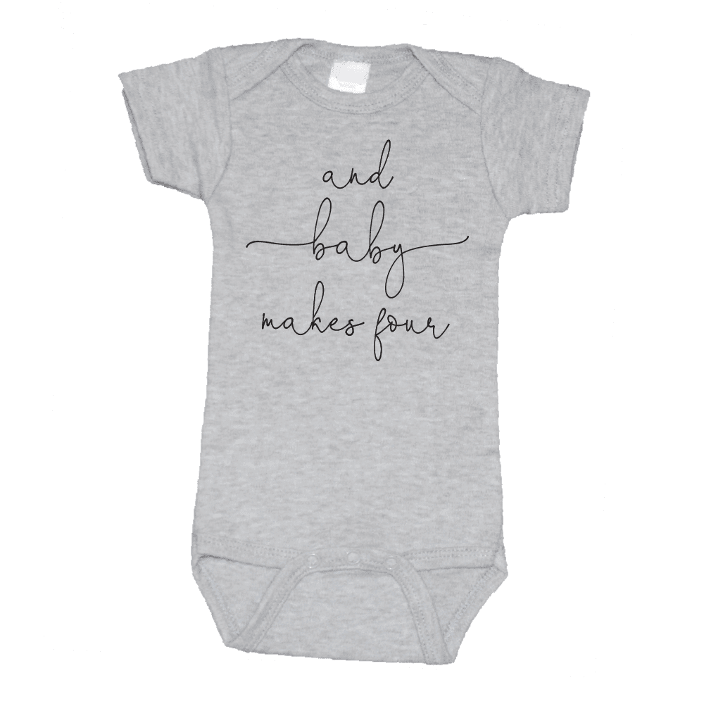 Bump and Beyond Designs Baby Makes Four Pregnancy Announcement ...