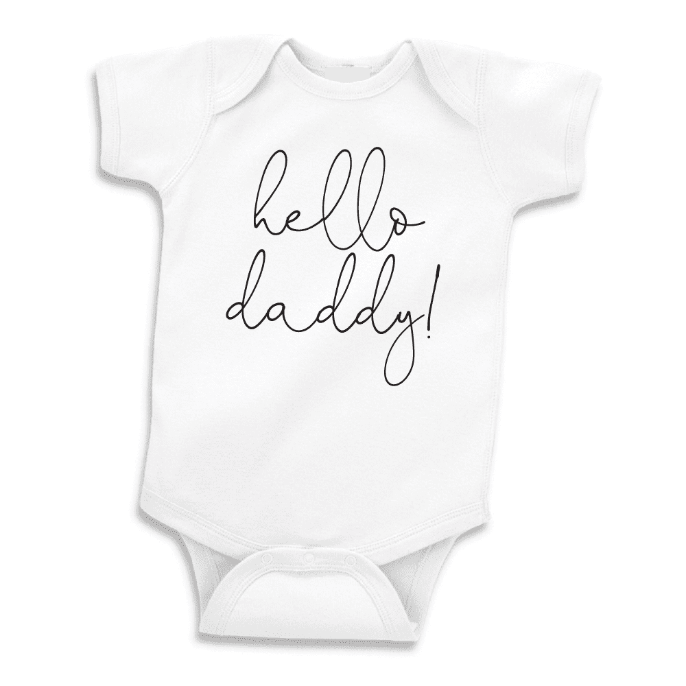 Bump and Beyond Designs Hello Daddy Pregnancy Announcement - Walmart.com