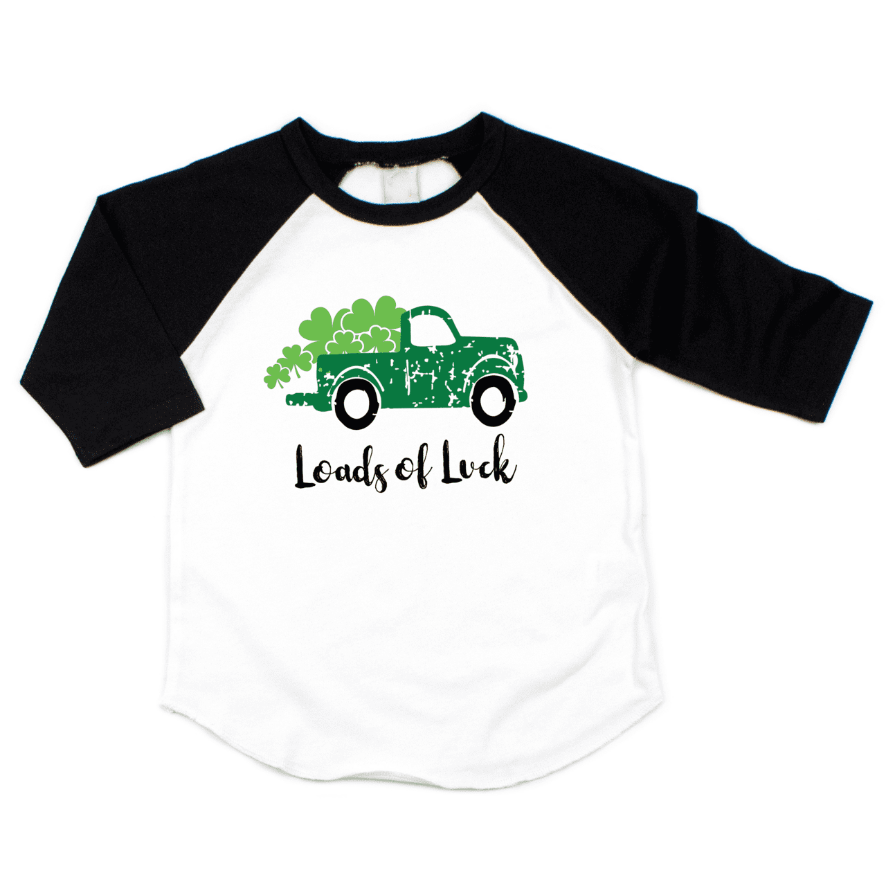 Bump and Beyond Designs Kids Loads of Luck Shamrock Truck Cute St ...