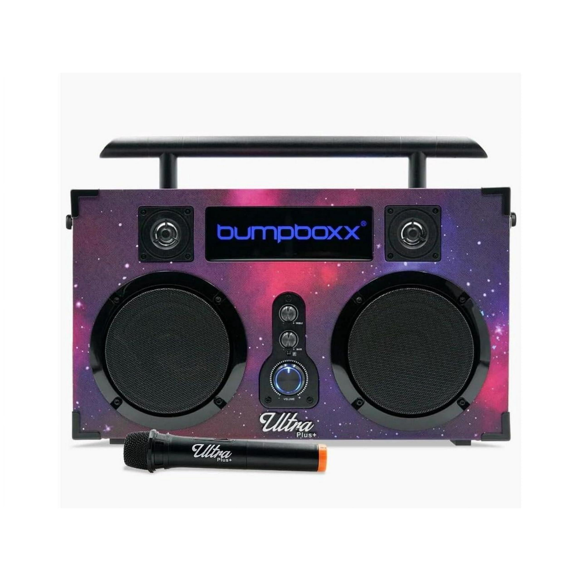 Bumpboxx Ultra Plus Bluetooth Boombox with Microphone - Ultra+ Galaxy ...