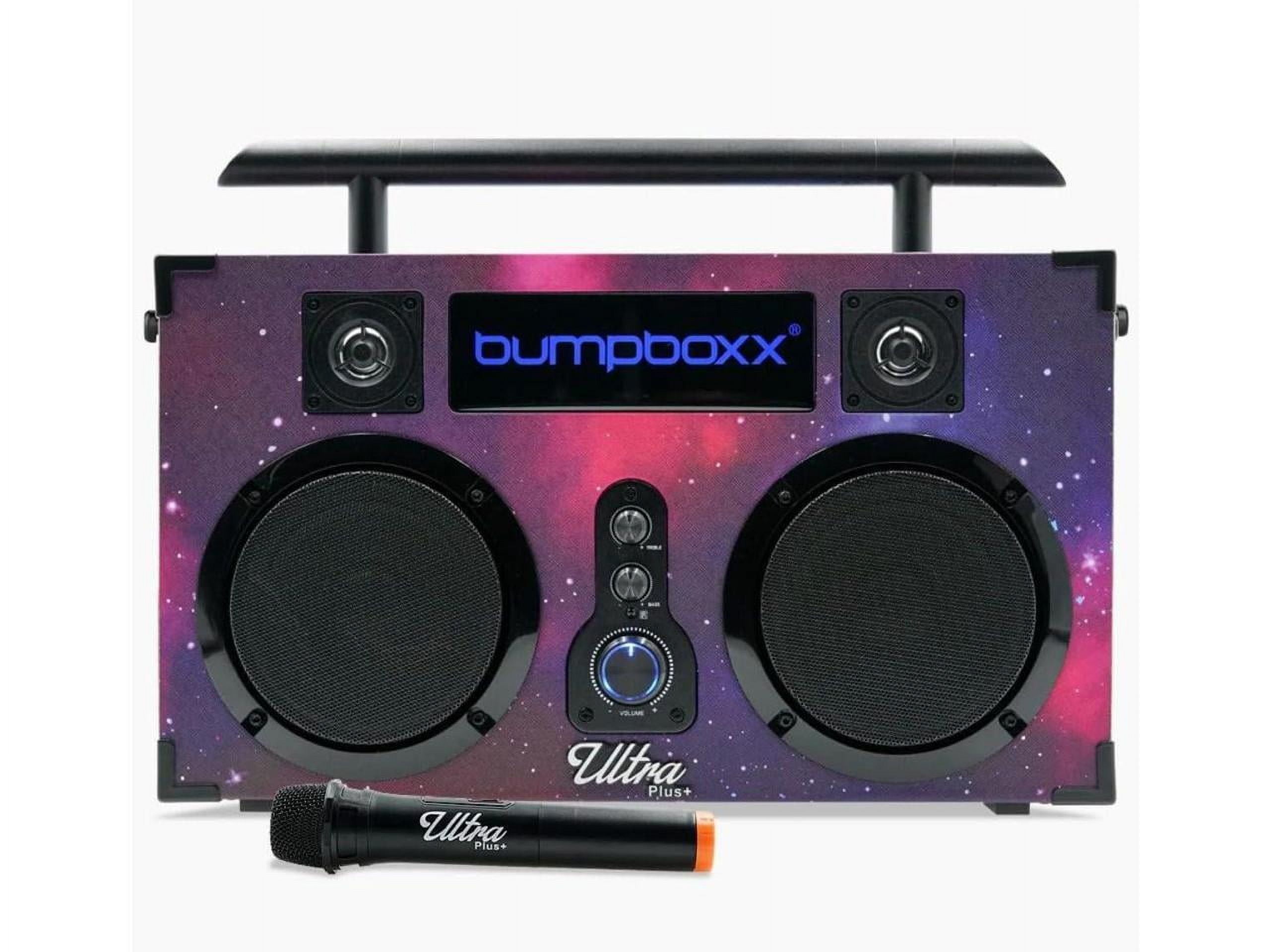 Bumpboxx Ultra Plus Bluetooth Boombox with Microphone - Ultra+ Galaxy - Walmart.com