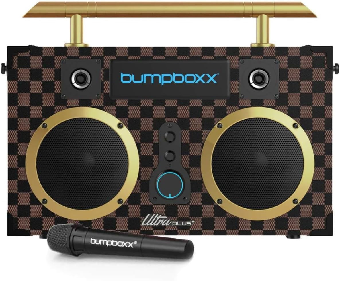Bumpboxx Bluetooth Boombox Ultra Plus | Retro Boombox with Bluetooth ...