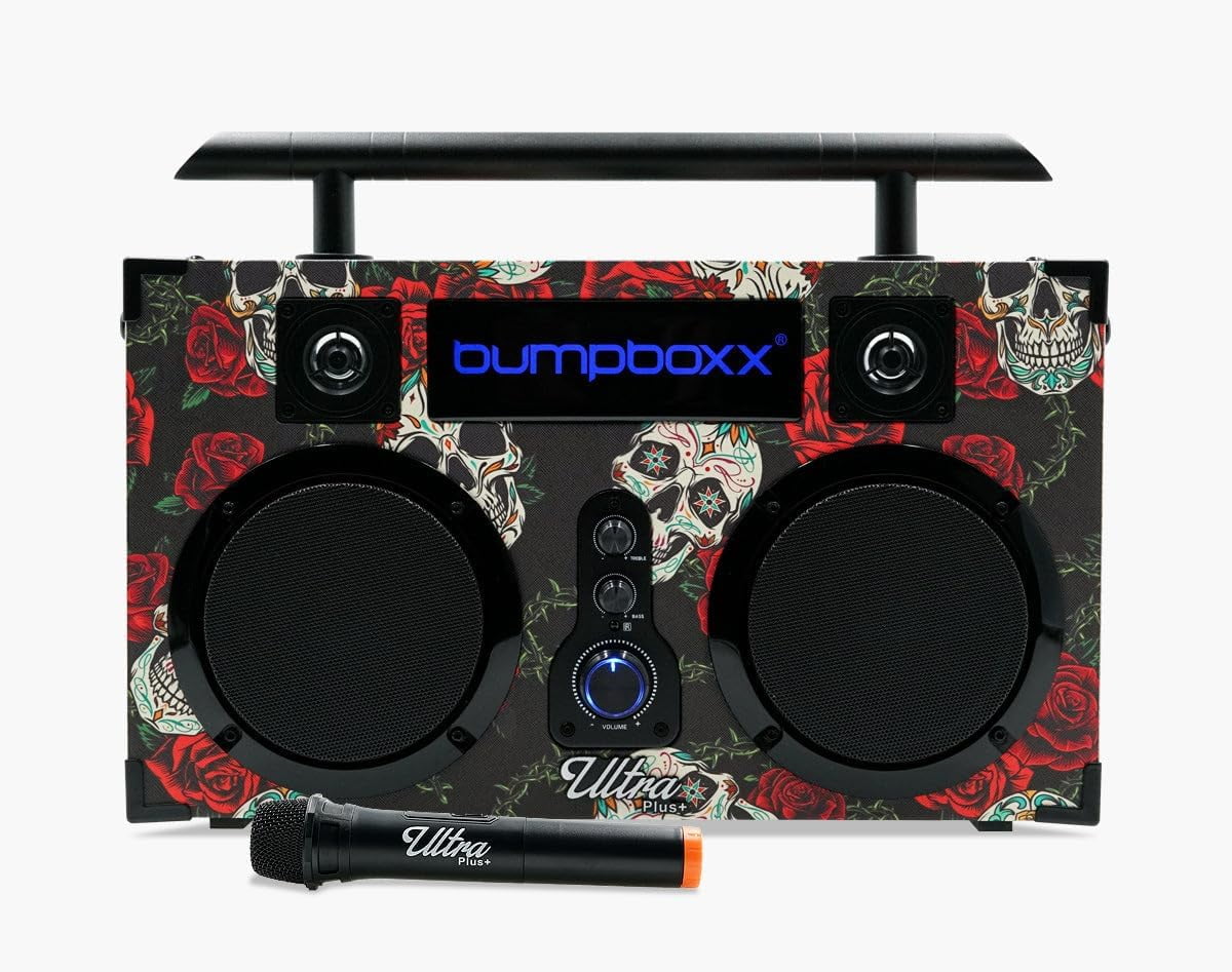 Bumpboxx Bluetooth Boombox Ultra Plus | Retro Boombox with Bluetooth ...