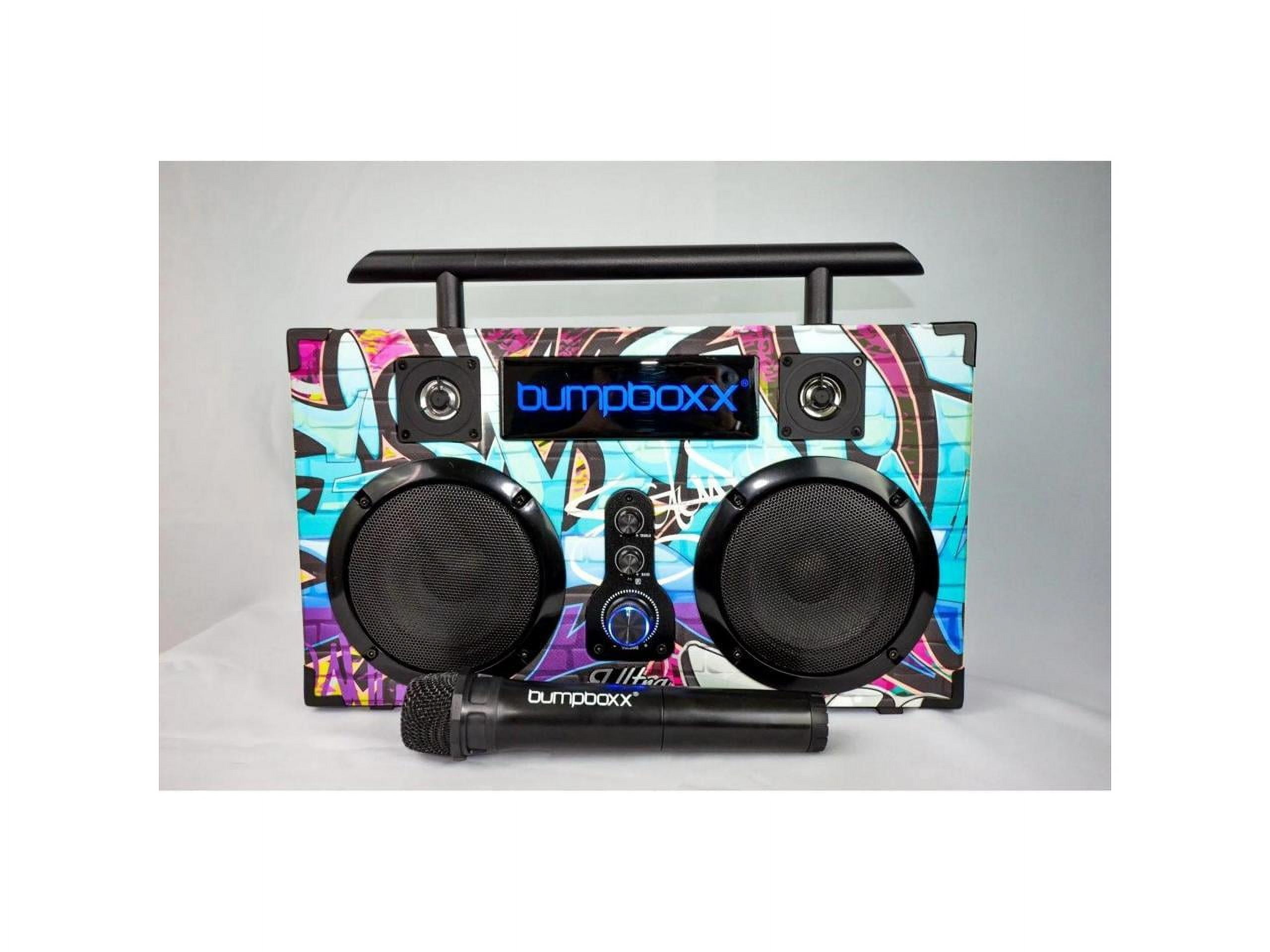 Bumpboxx Ultra Plus+ Portable Stereo Sound System Boombox, Bluetooth ...