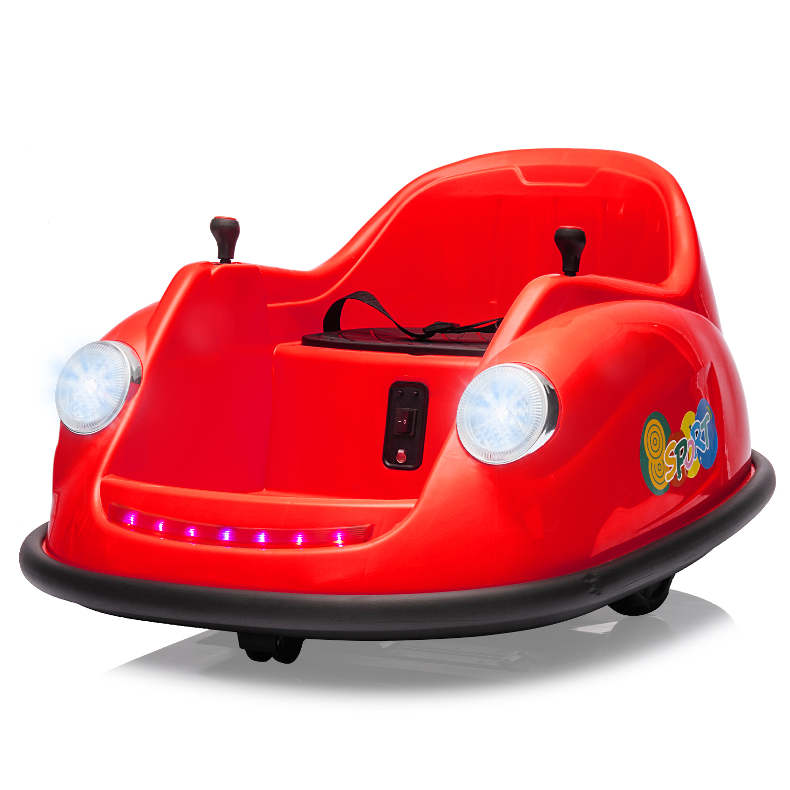 Bumper Cars for Toddlers, Electric Kids Ride On Bumper Car Gift, 12V ...