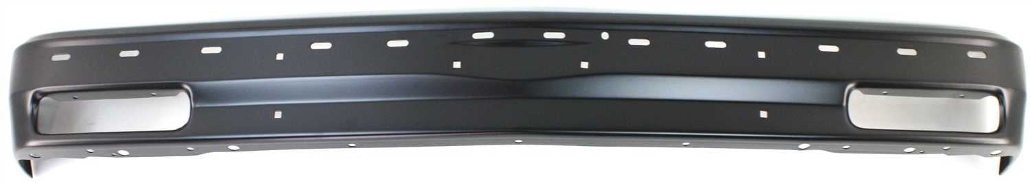Bumper Compatible with CHEVROLET S10 BLAZER 1983-1994/S10 PICKUP 1982 ...