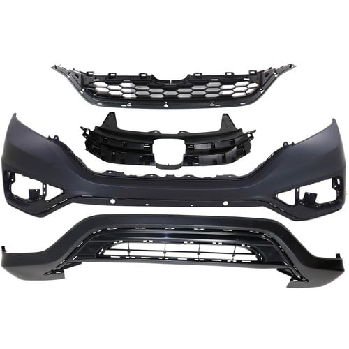Bumper Cover Kit For 2015-2016 Honda CR-V Front 4pc With Grille ...
