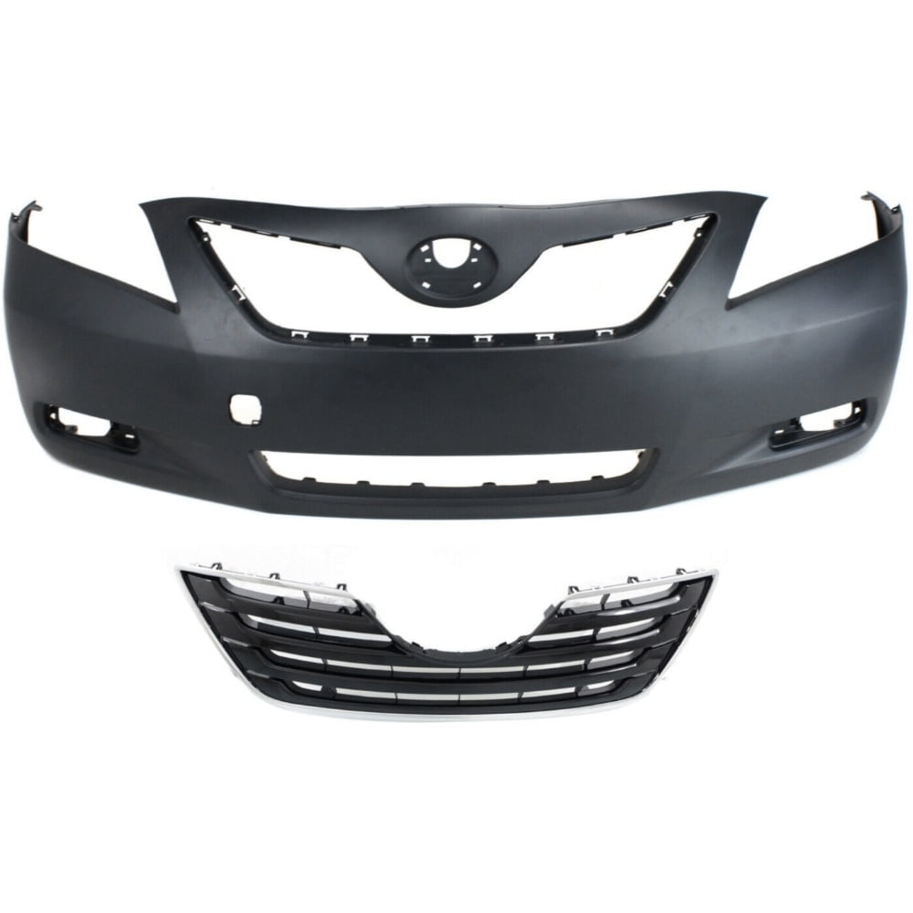 Bumper Cover Kit Front For 07-09 Camry Models Made In Japan With Grille ...