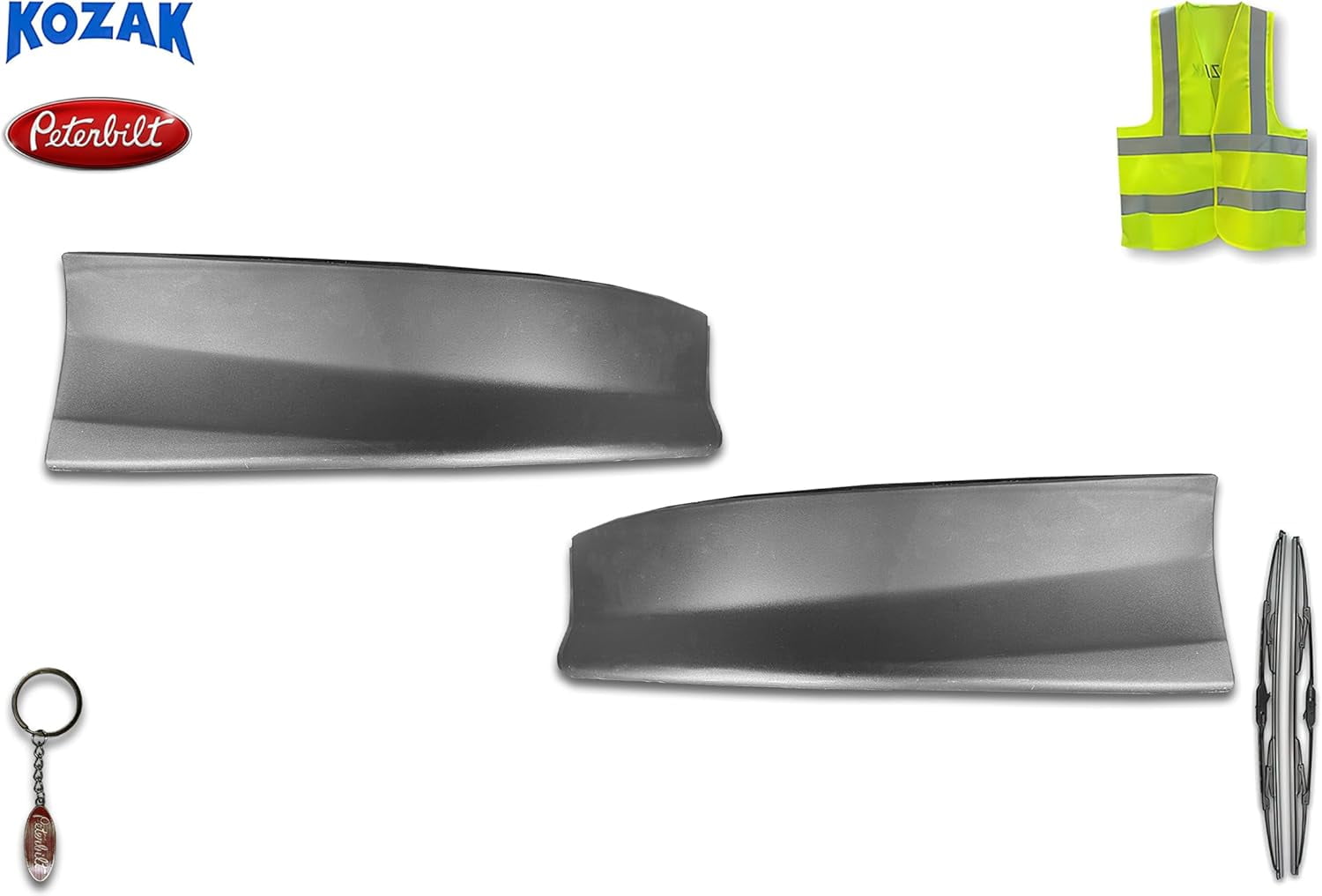 Bumper Extensions, Set N46-6073, R N46-6073R Peterbilt 579 2022 ...