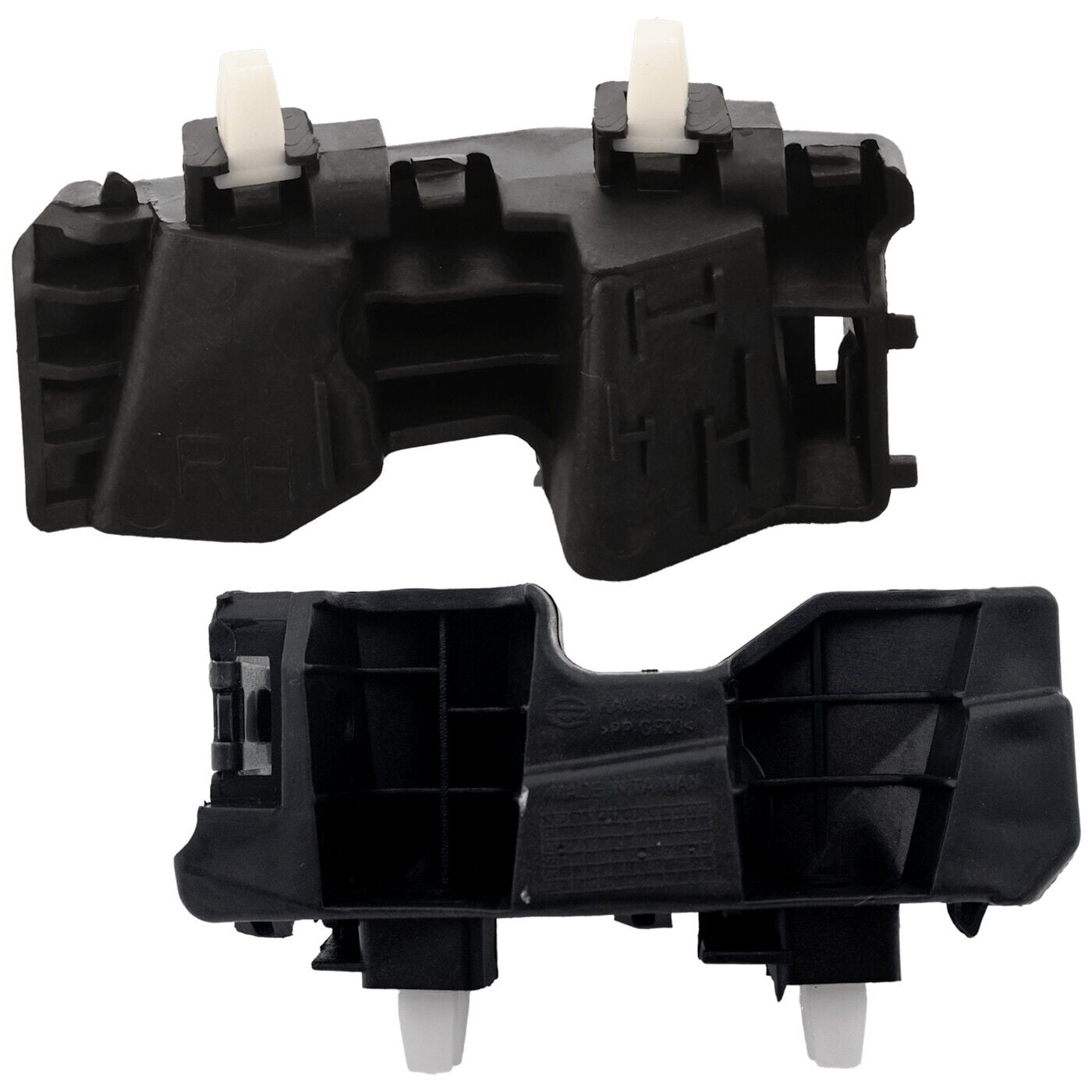 Bumper Face Bar Brackets Retainer Mounting Braces - Set of 2 - 30-Day ...