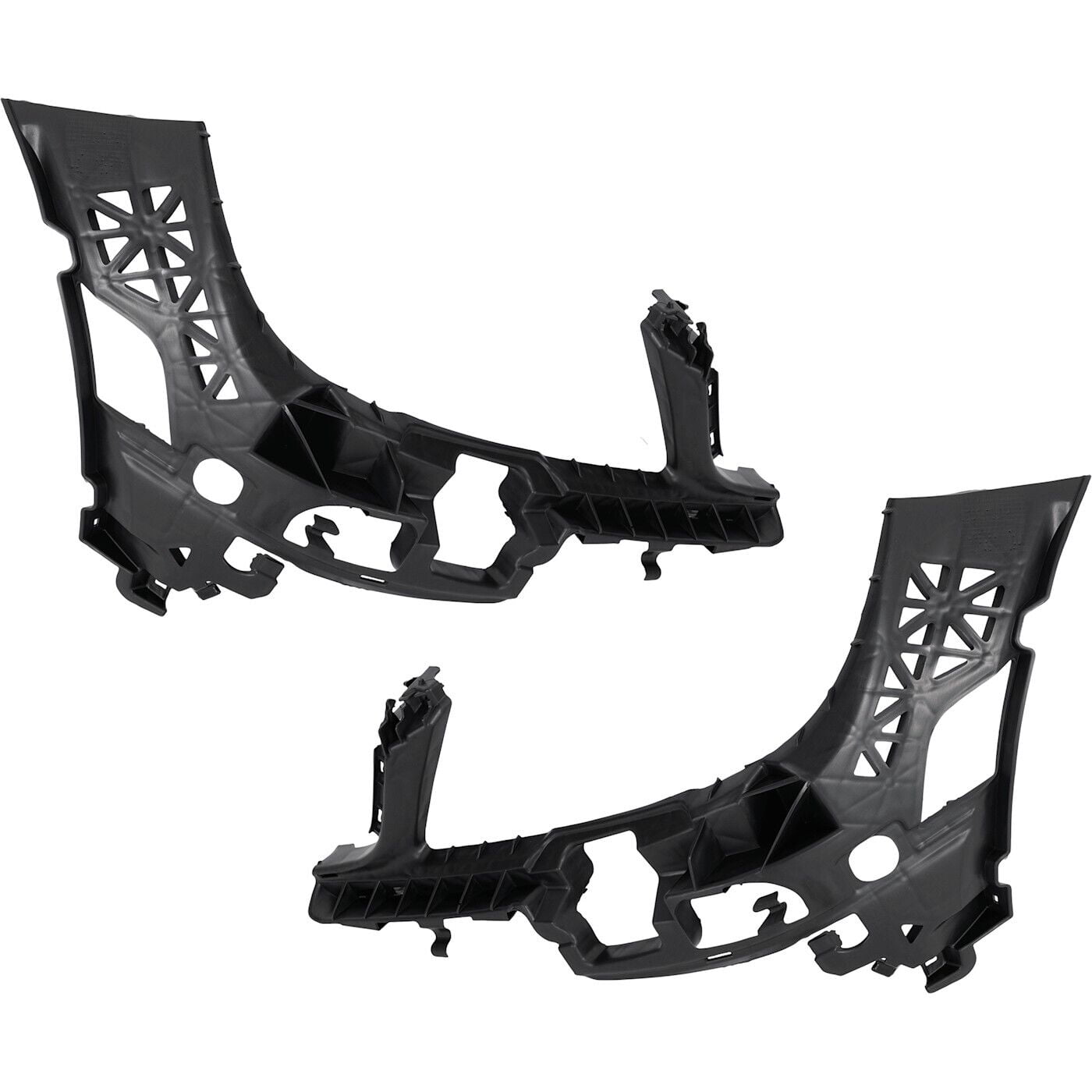 Bumper Face Bar Retainer Brackets Mounting Kit Set Of 2 For Mercedes ...