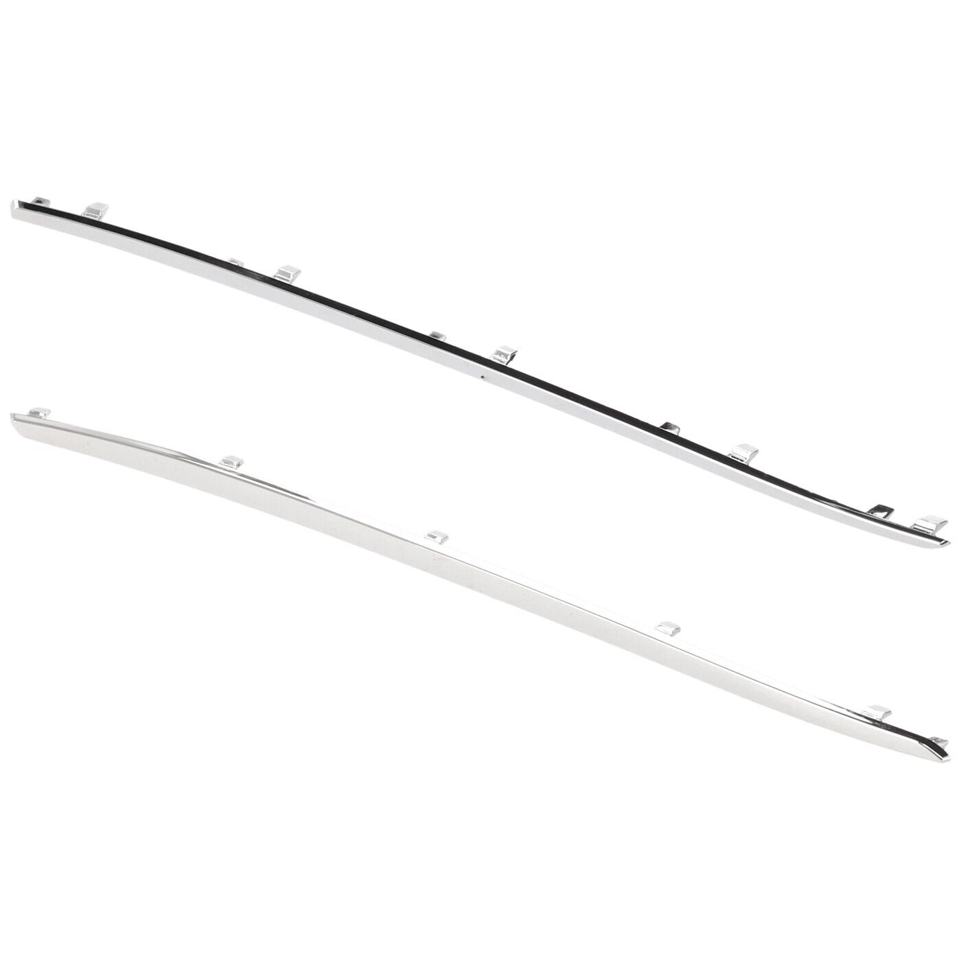 Bumper Face Bar Trims Rear Driver & Passenger Pair - for For Mercedes ...
