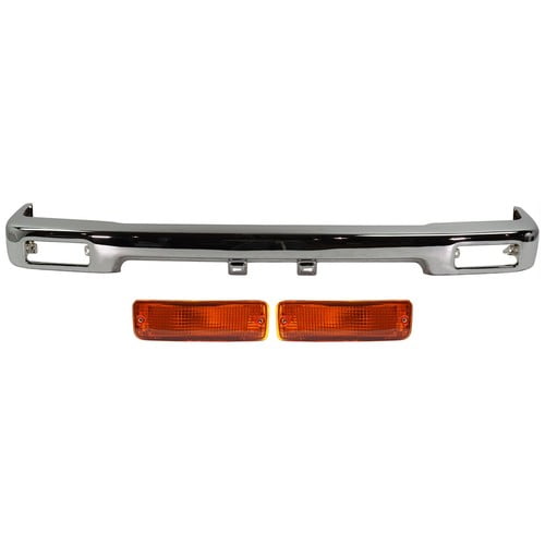 Bumper Face Bars For 1989-1995 Toyota Pickup Truck Front 2WD - Walmart.com