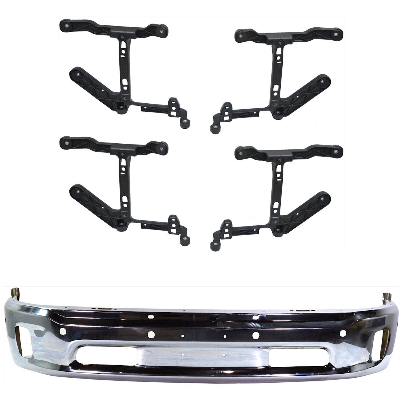 Bumper Face Bars Front Lower Chrome for For Ram 1500 for Classic 2019 ...