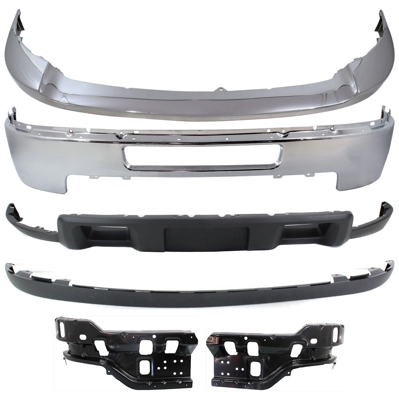 Bumper Face Bars Front for Chevrolet for For Silverado 3500 Hd 2500 ...