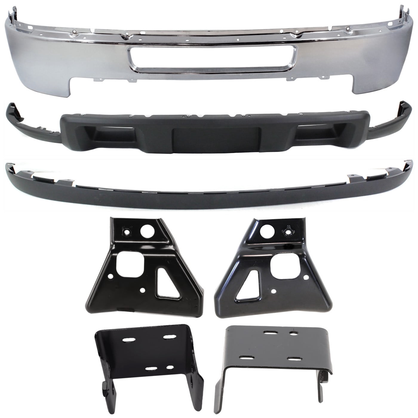 Bumper Face Bars Front for Chevrolet for For Silverado 3500 Hd 2500 ...