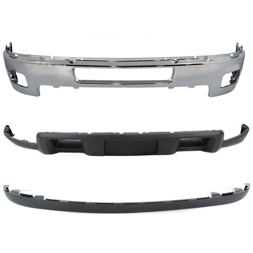 Bumper Face Bars Front for Chevy Chevrolet Silverado 3500 HD 2500 Heavy ...