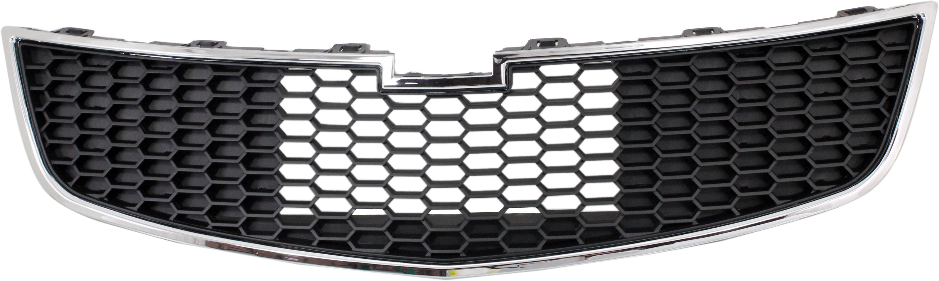 Chevrolet Cruze Bumper Grille - Front Chrome Black Insert - Walmart.com
