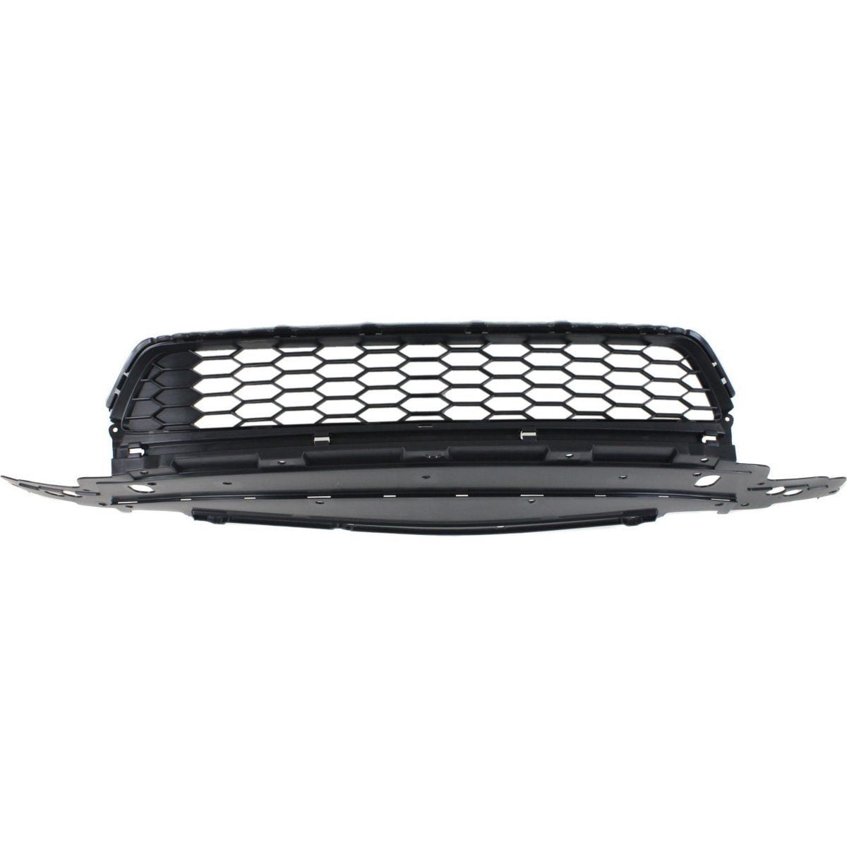 Bumper Grille For 2013-2015 Honda Accord Textured Gray Plastic ...